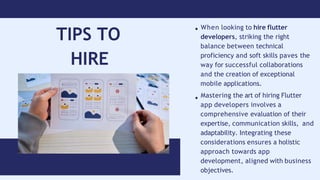 Hire Dedicated Flutter Developers | PPTX