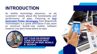 Hire Dedicated Flutter Developers | Hire Dedicated Flutter Developers | PPT
