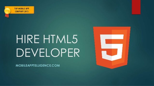 Hire html5 developer for html5 development and html5 game development