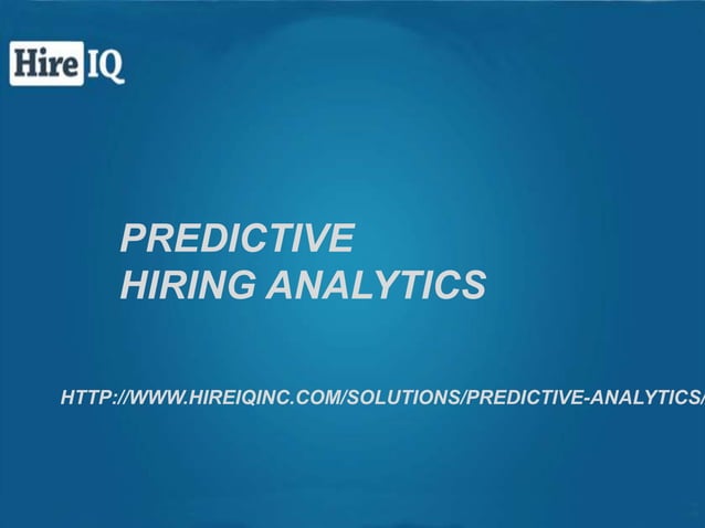Predictive Analytics from Emotional Analysis | PPT