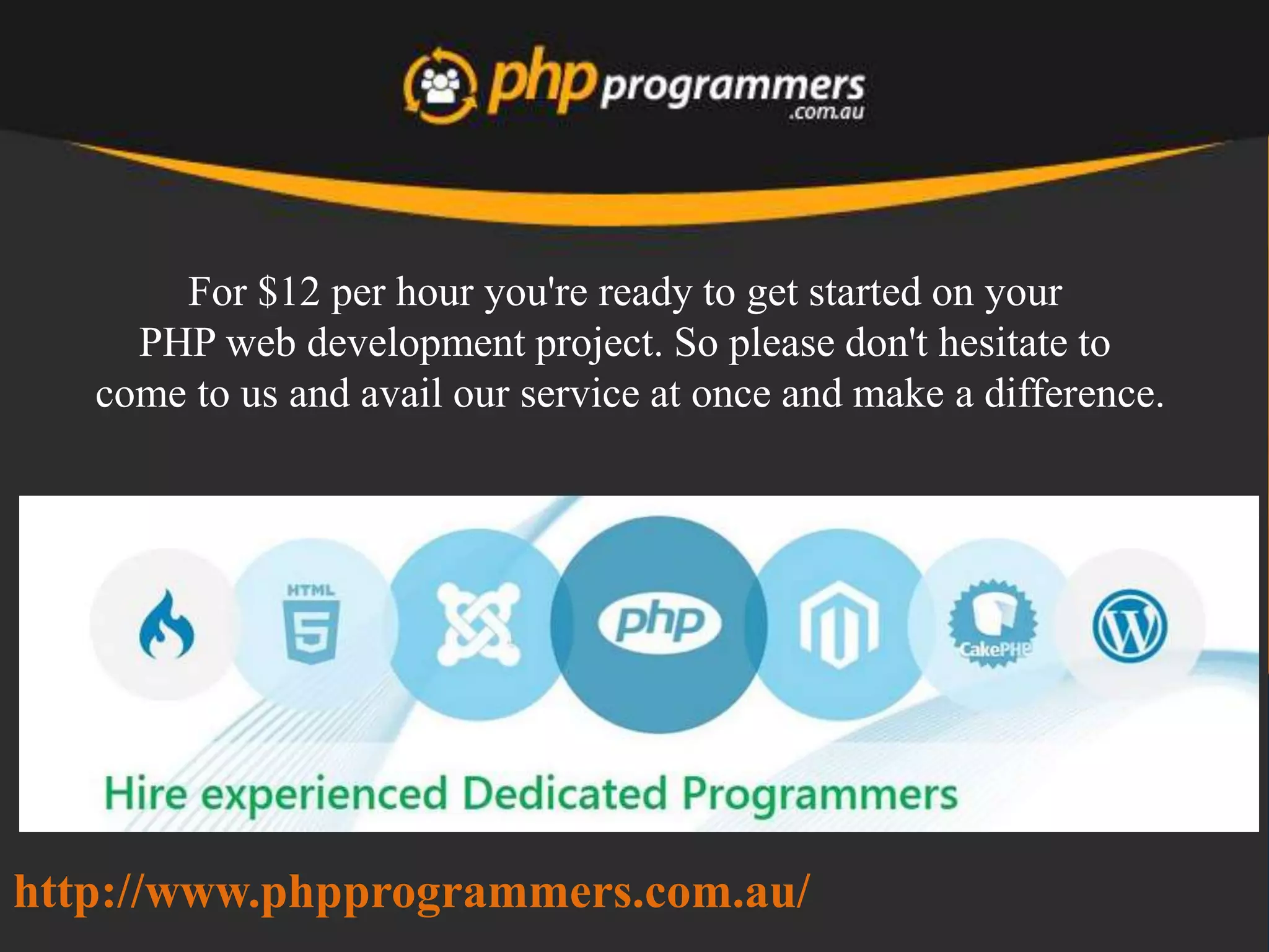 Hire php programmers | PPT