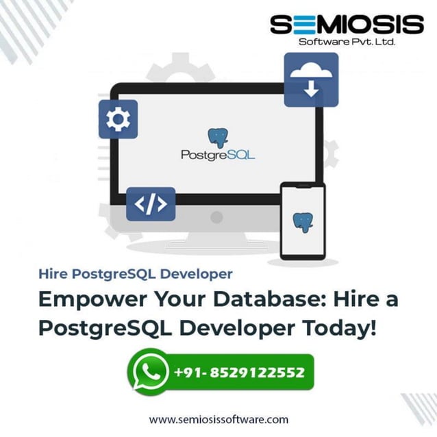 Hire Postgresql Developer ☎ 1 9177322215 Pdf