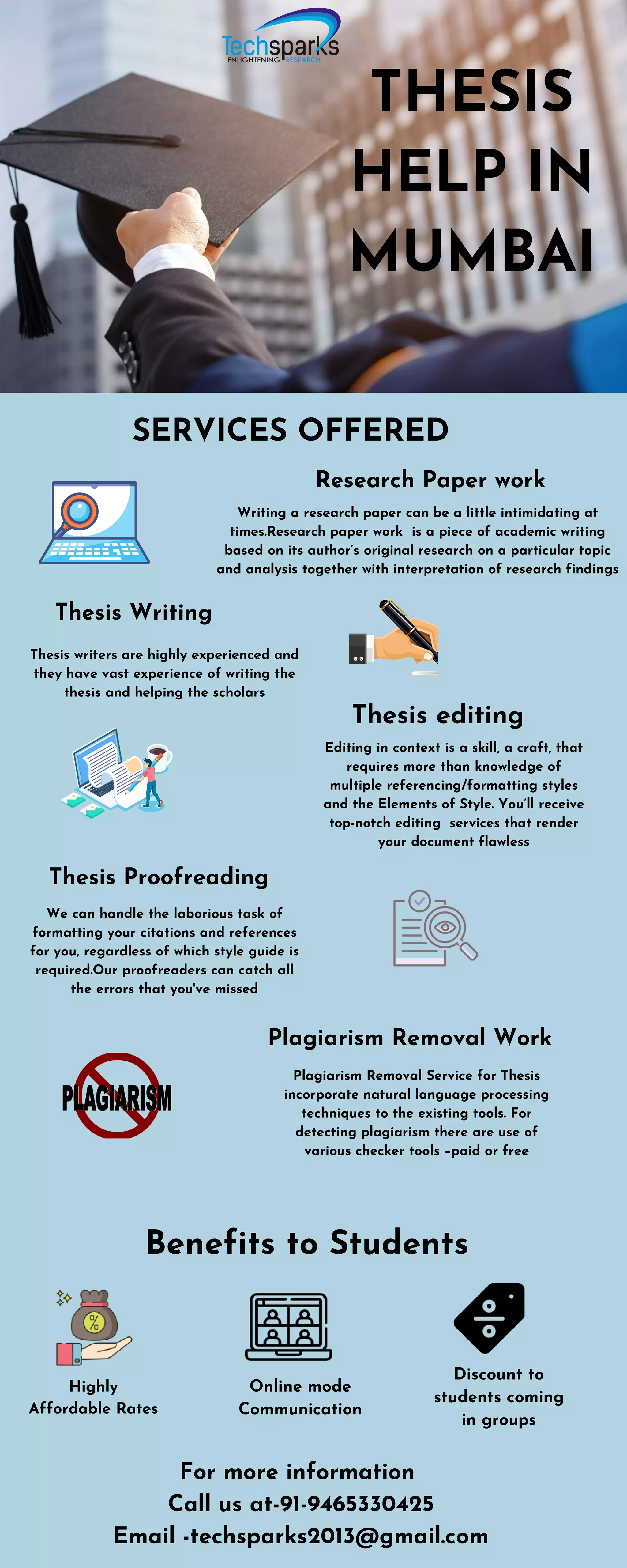 Hire Professional Thesis Help in Mumbai | PDF