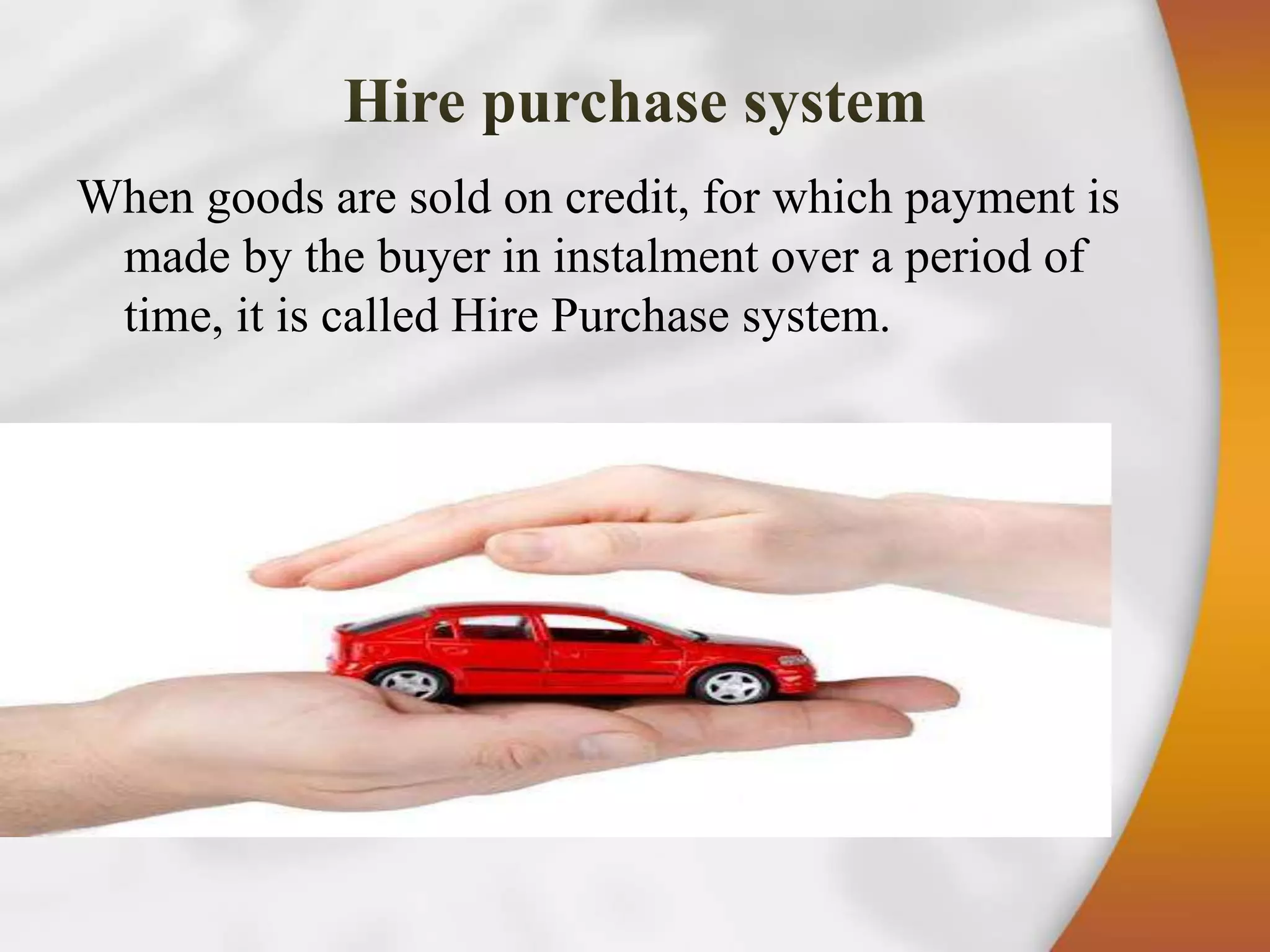 hire purchase system sims | PPT