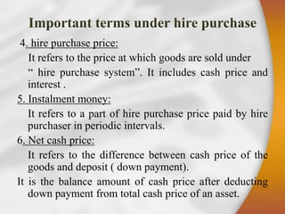 hire purchase system sims | PPT