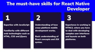 Hire react native developer | PPT