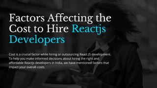 Hire best ReactJS Developers in India.pptx