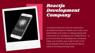 Hire react js developers | PPT