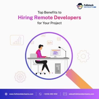 Top Benefits to Hiring Remote Developers for Your Project 👩‍💻 | PDF