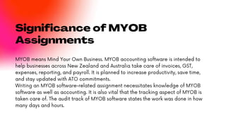 Hire the Best Help for MYOB Assignments for Exceptional Services.pptx
