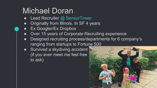 Hiretual webinar presented by Michael Doran 08/09/2017 | PPT