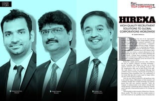 HIGH QUALITY RECRUITMENT SOLUTIONS TO GLOBAL CORPORATIONS WORLDWIDE | PPT