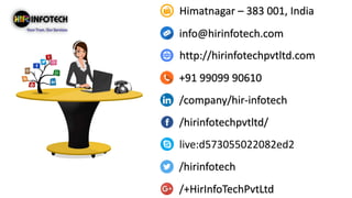 About Hir infotech | PPTX