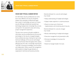 Hiring Guide to the Information Security Profession | PDF