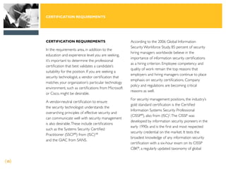 Hiring Guide to the Information Security Profession | PDF