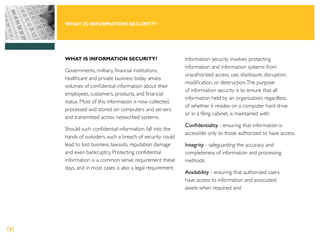 Hiring Guide to the Information Security Profession | PDF