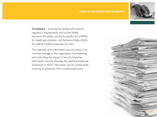 Hiring Guide to the Information Security Profession | PDF