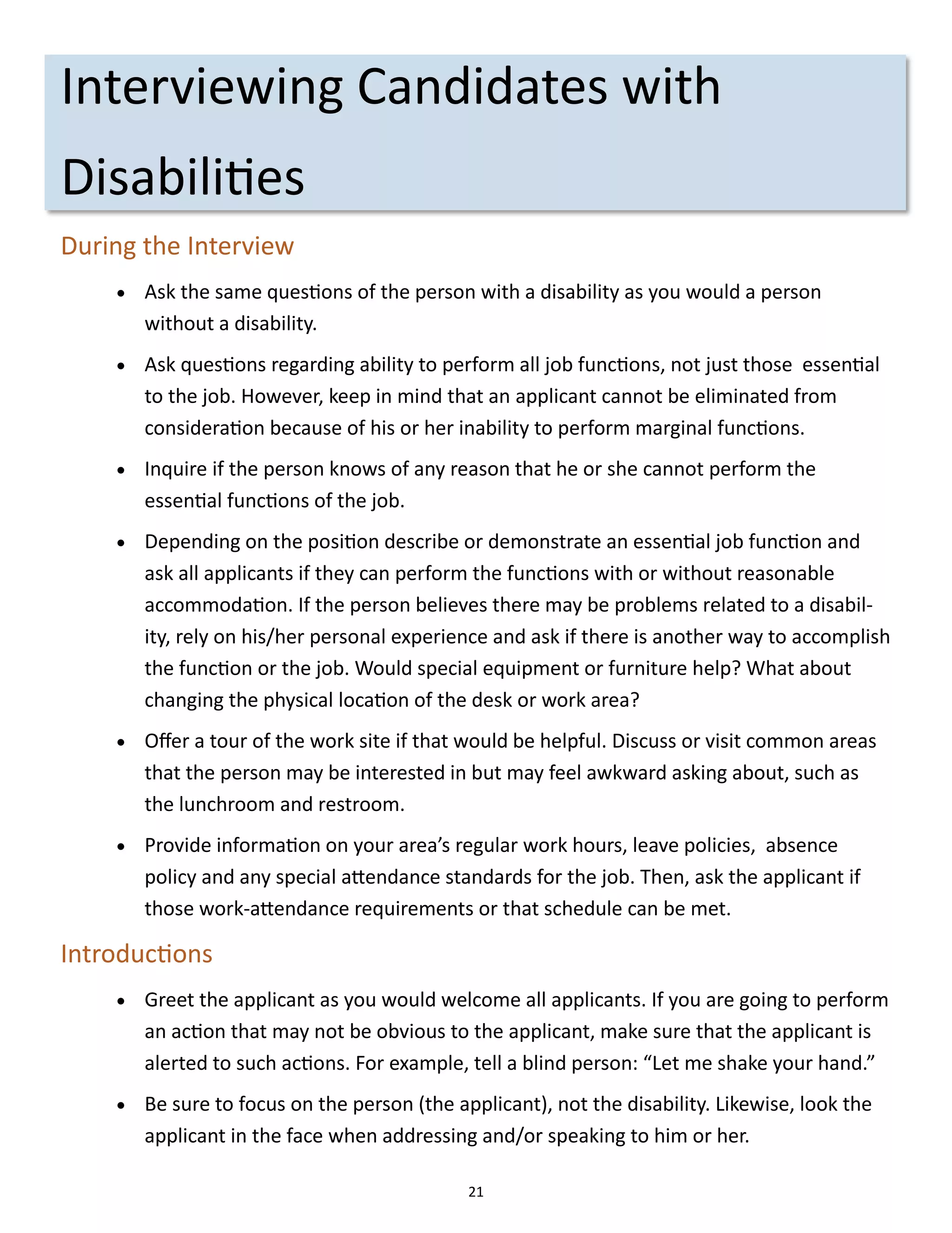 Hiringdeptinterviewguide | PDF