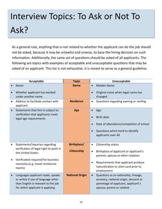 Hiringdeptinterviewguide | PDF
