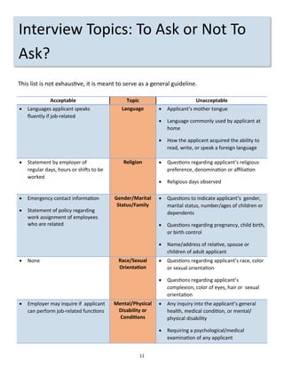 Hiringdeptinterviewguide | PDF