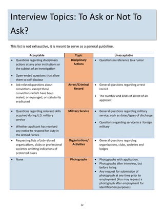 Hiringdeptinterviewguide | PDF