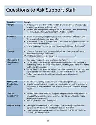 Hiringdeptinterviewguide | PDF