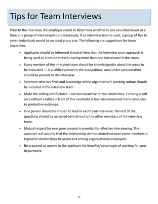 Hiringdeptinterviewguide | PDF