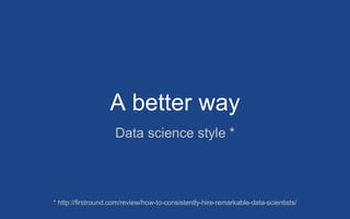 Hiring developers demystified | PPT