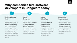 Building a dev team in Bangalore, The Silicon Valley of Asia | PPT