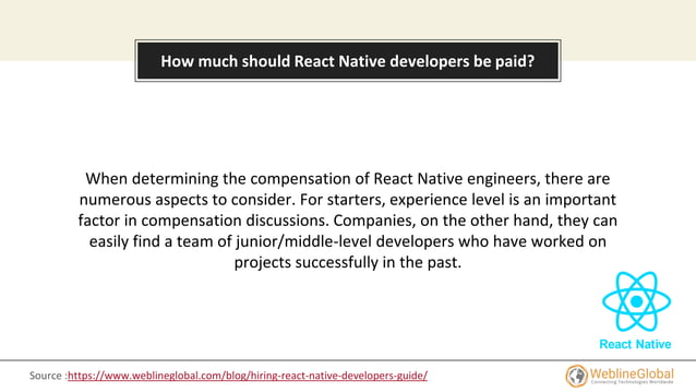 Hiring React Native Developers: A Comprehensive Guide | PPT