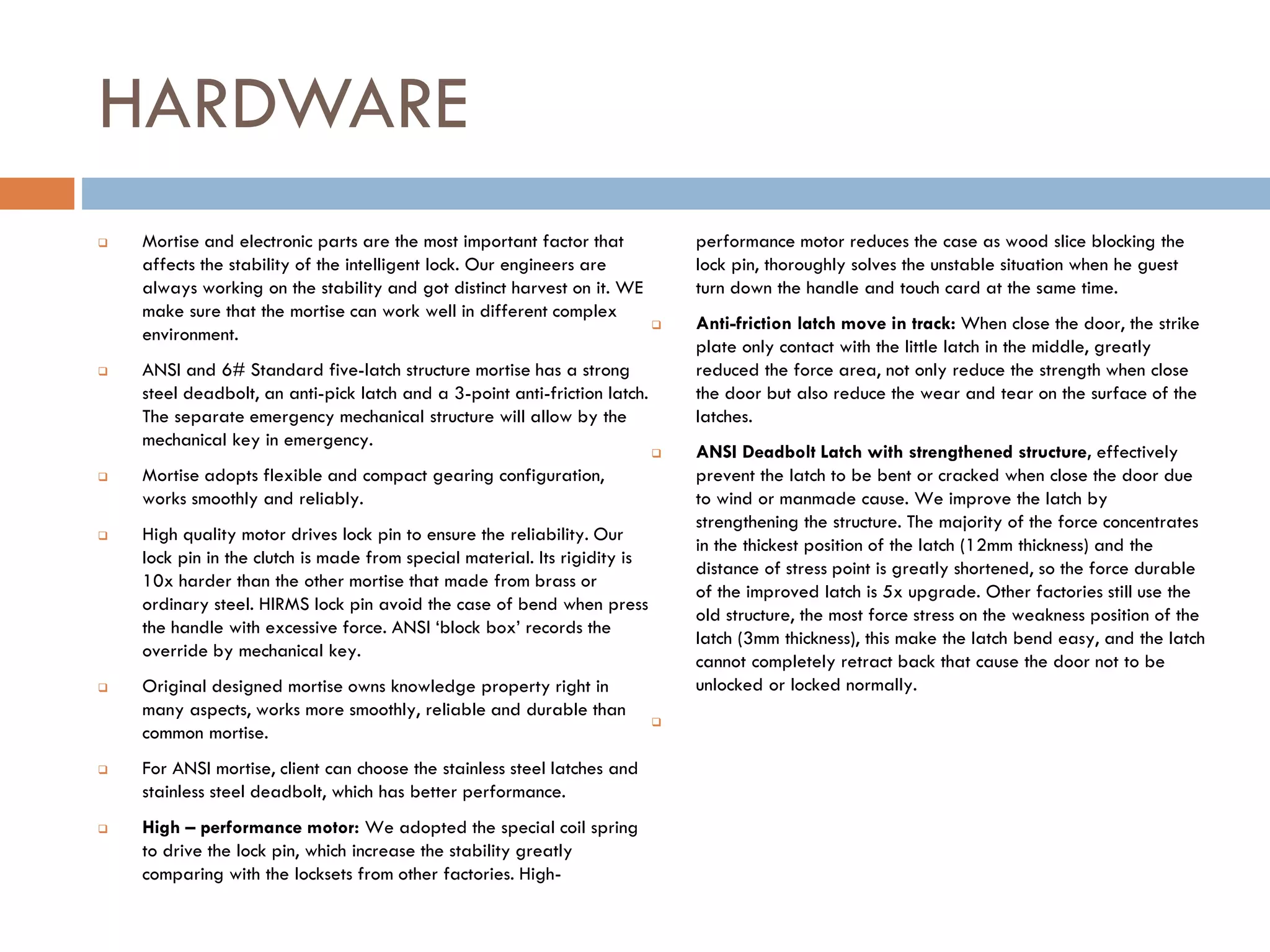 SMART DOOR LOCKS FOR HOTELS AND RESIDENCES | PDF