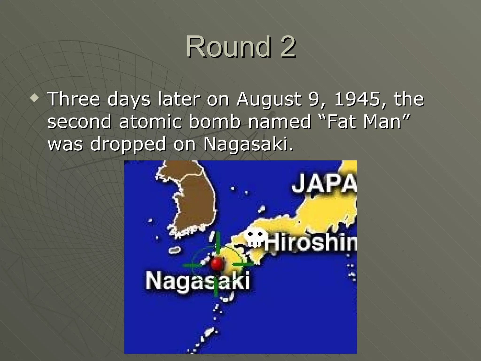 Hiroshima + Nagasaki Powerpoint | PPT