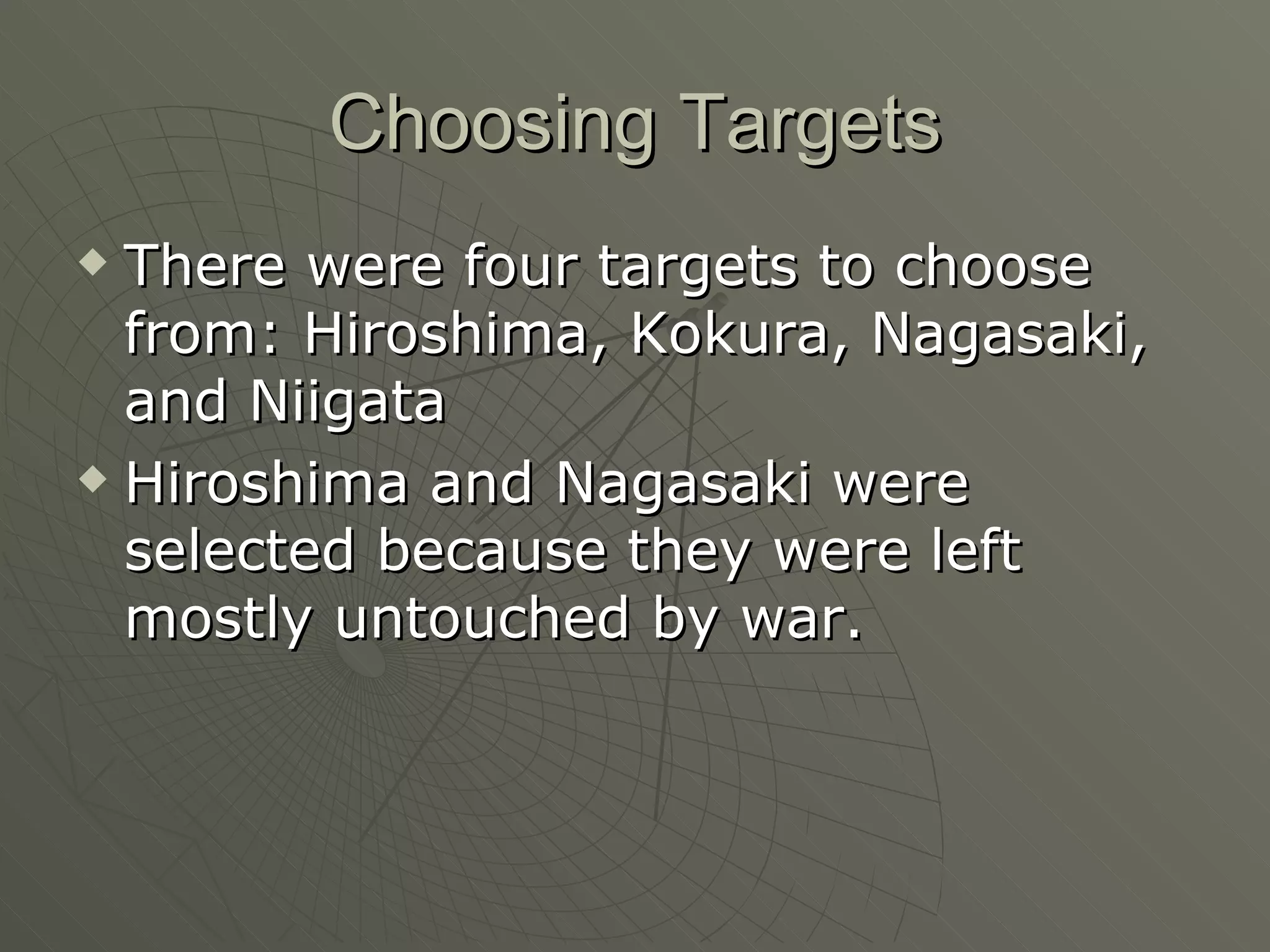 Hiroshima + Nagasaki Powerpoint | PPT