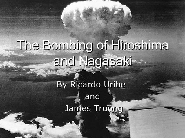 Hiroshima + Nagasaki Powerpoint | PPT