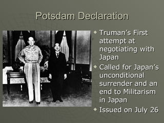 Hiroshima + Nagasaki Powerpoint | PPT