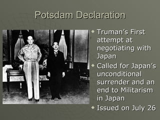 Hiroshima and nagasaki | PPT