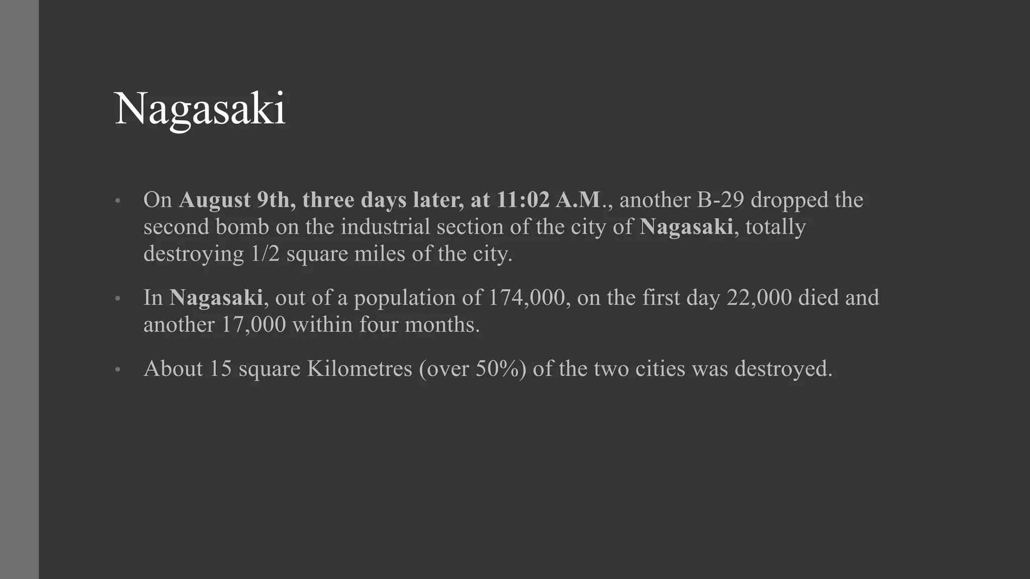 Report on " HIROSHIMA AND NAGASAKI " , Disaster Management Cycle (August,1945) presentation (1).pptx