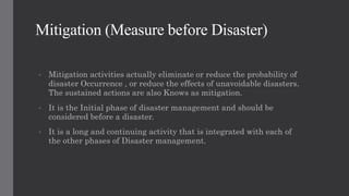 Report on " HIROSHIMA AND NAGASAKI " , Disaster Management Cycle ...