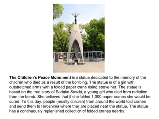 Hiroshima Peace Park | PPT
