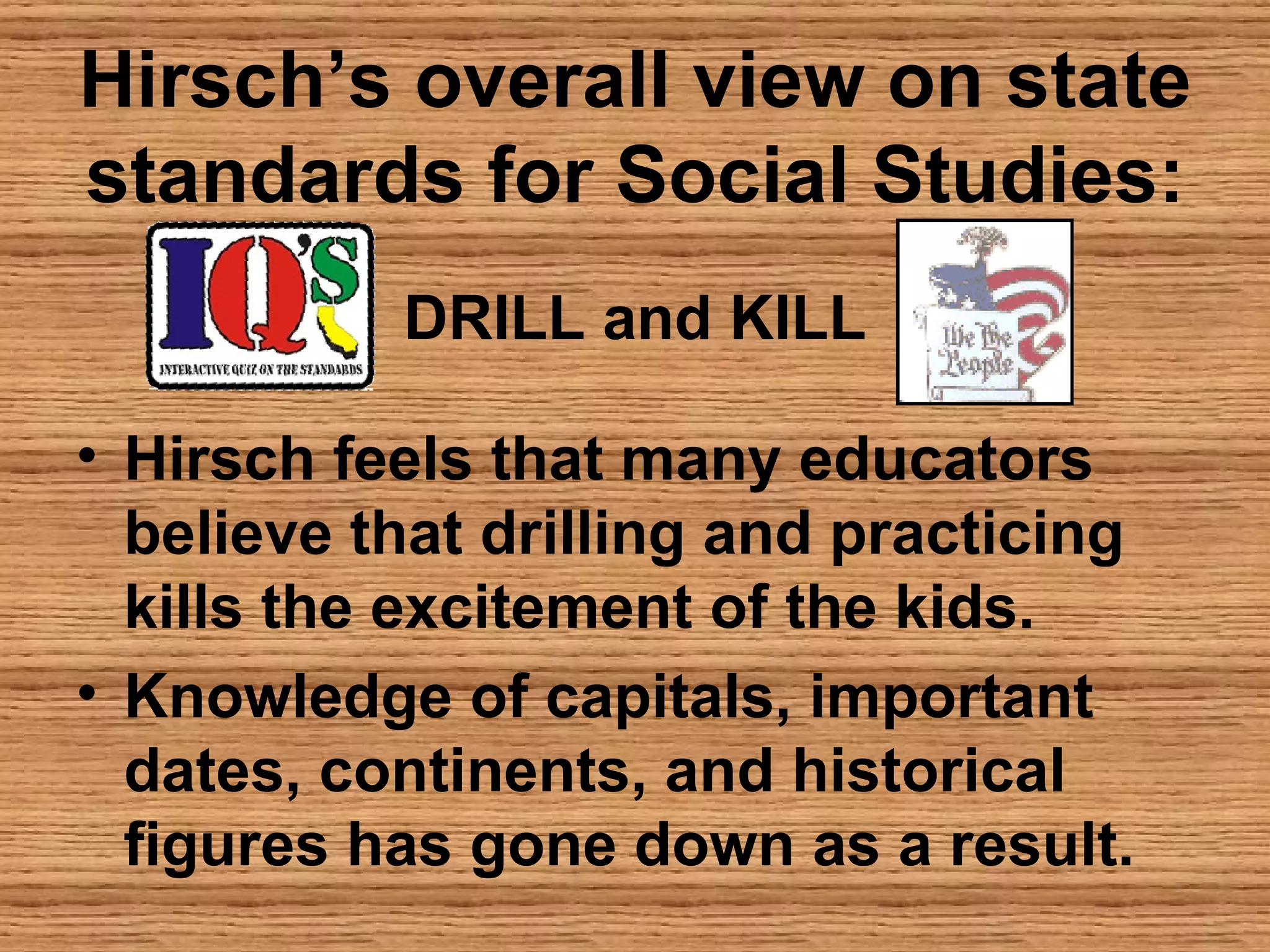 Hirschpresentation | PPT