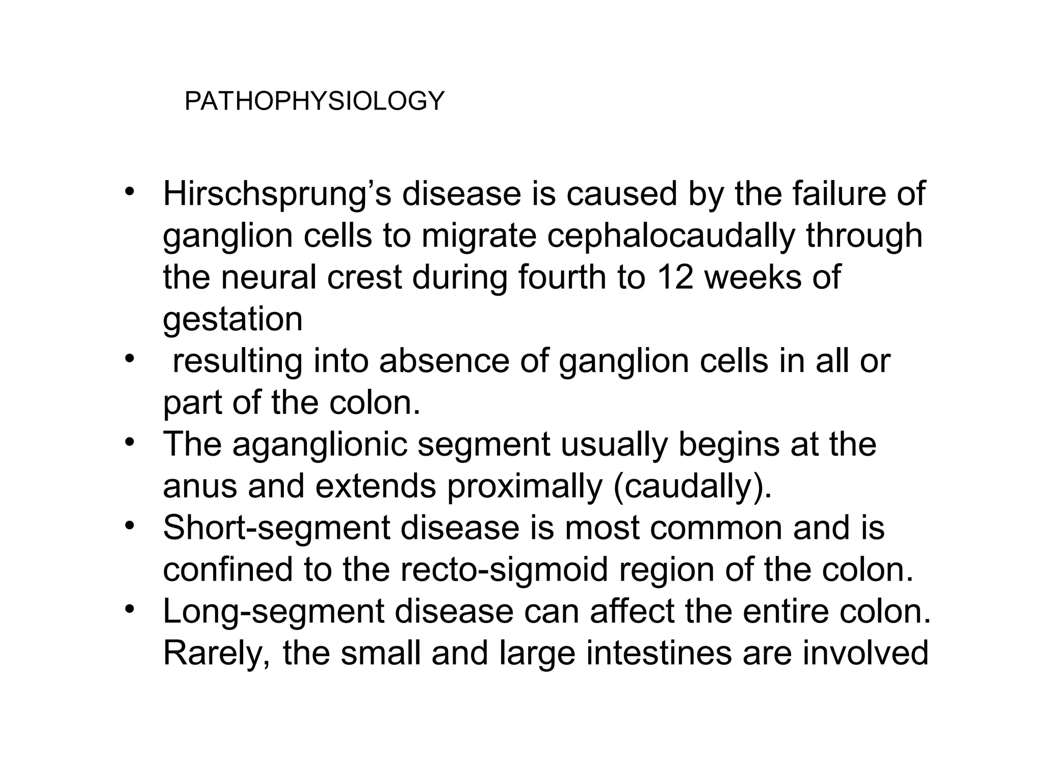 Hirschprung disease by dr peter MD at CUHAS it is important | PPT