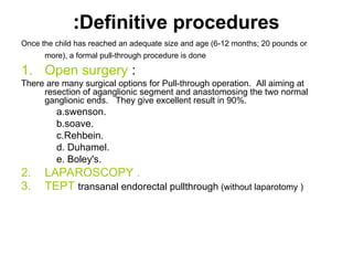 Hirschprung disease by dr peter MD at CUHAS it is important | PPT