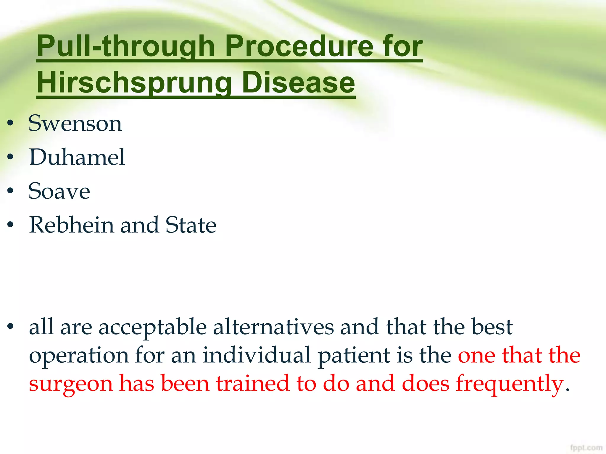 pranaya ppt Hirschsprung disease | PPTX