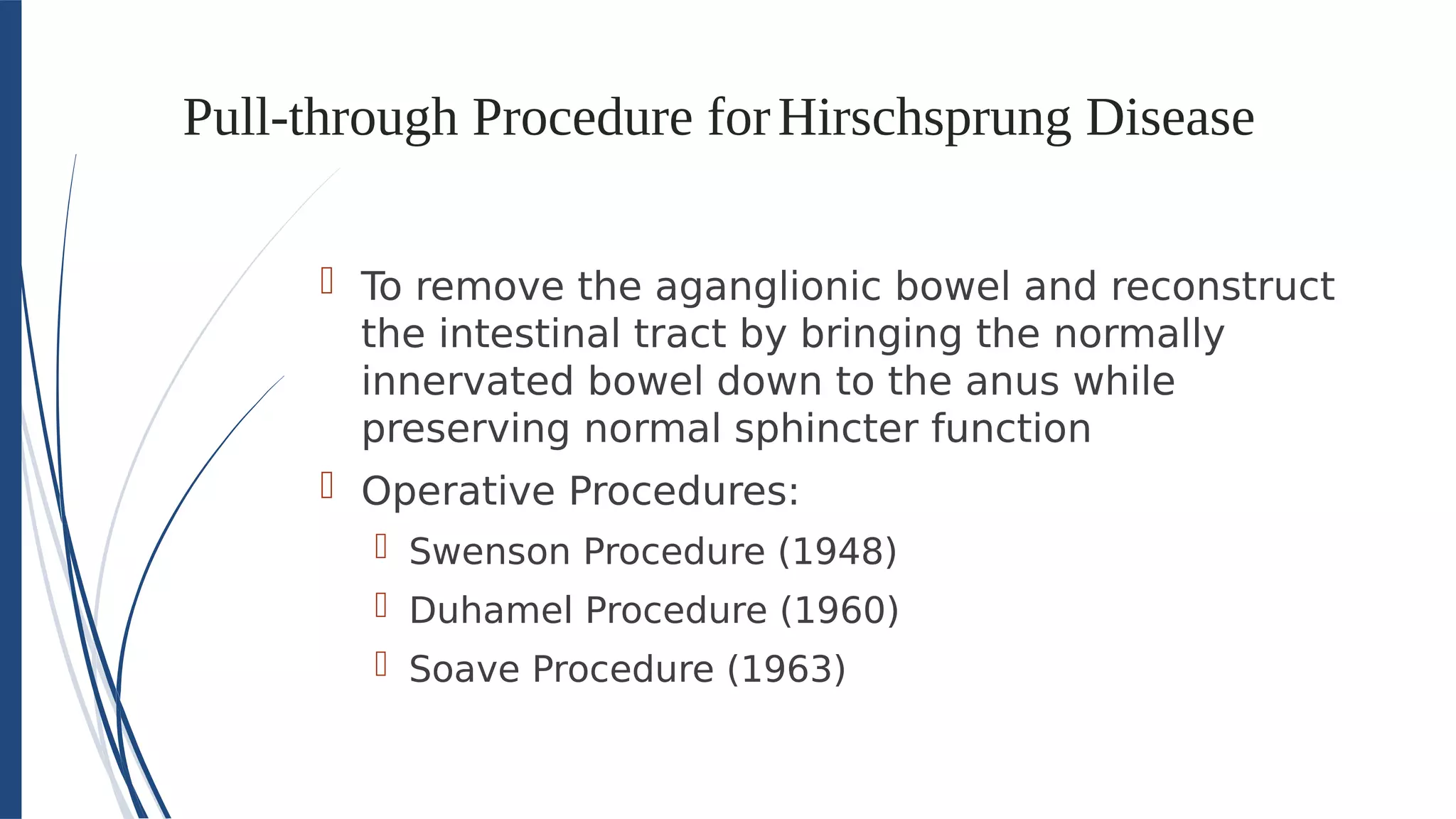 Hirschsprung Disease - Approach & Management | PDF | Digestive ...