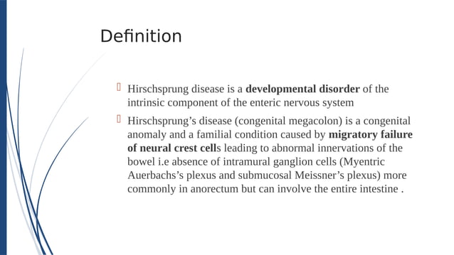 Hirschsprung Disease - Approach & Management | PDF | Digestive Disorders | Diseases and Conditions