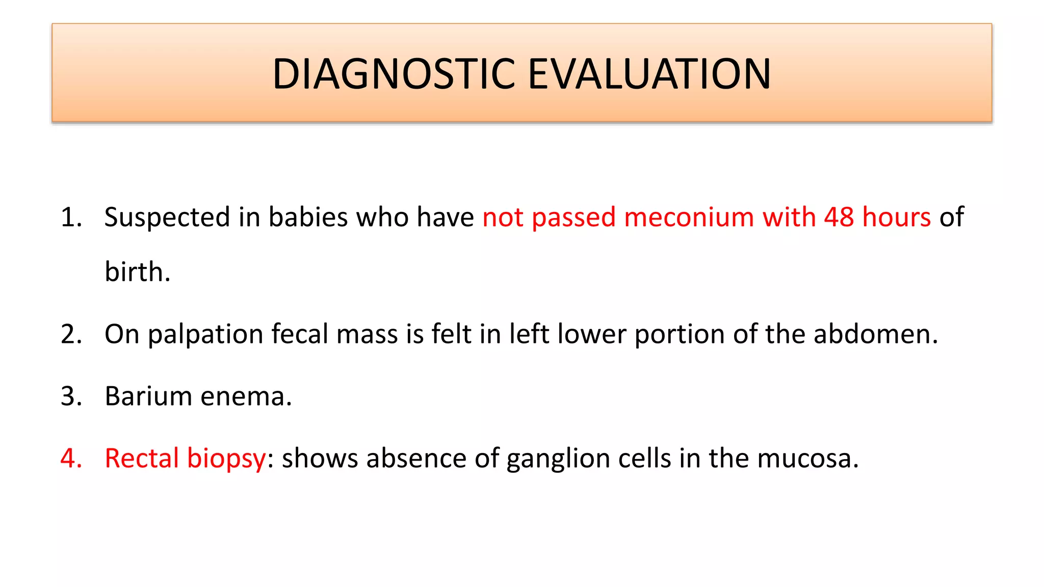 HIRSCHSPRUNG DISEASE | PPTX