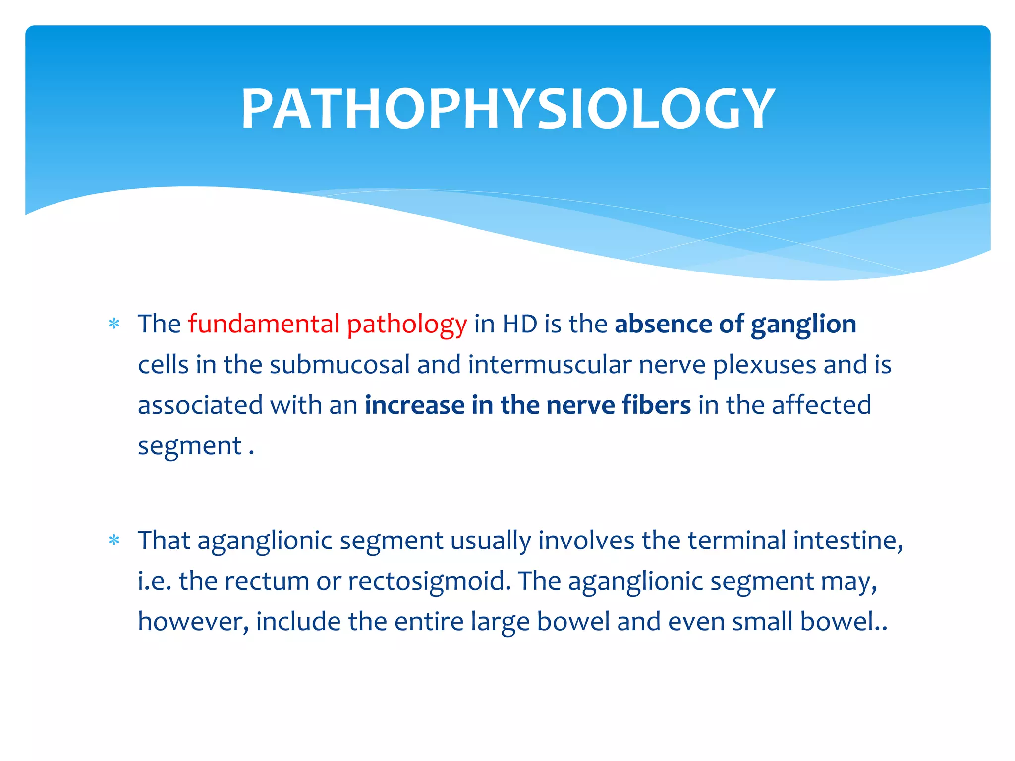 Hirschsprung's disease | PPTX