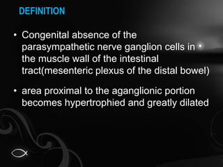 H irschsprung's disease | PPT