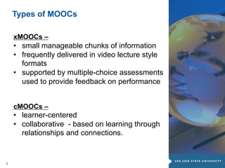 MOOCs: Opportunities and Challenges for Libraries | PDF | Internet | Computing