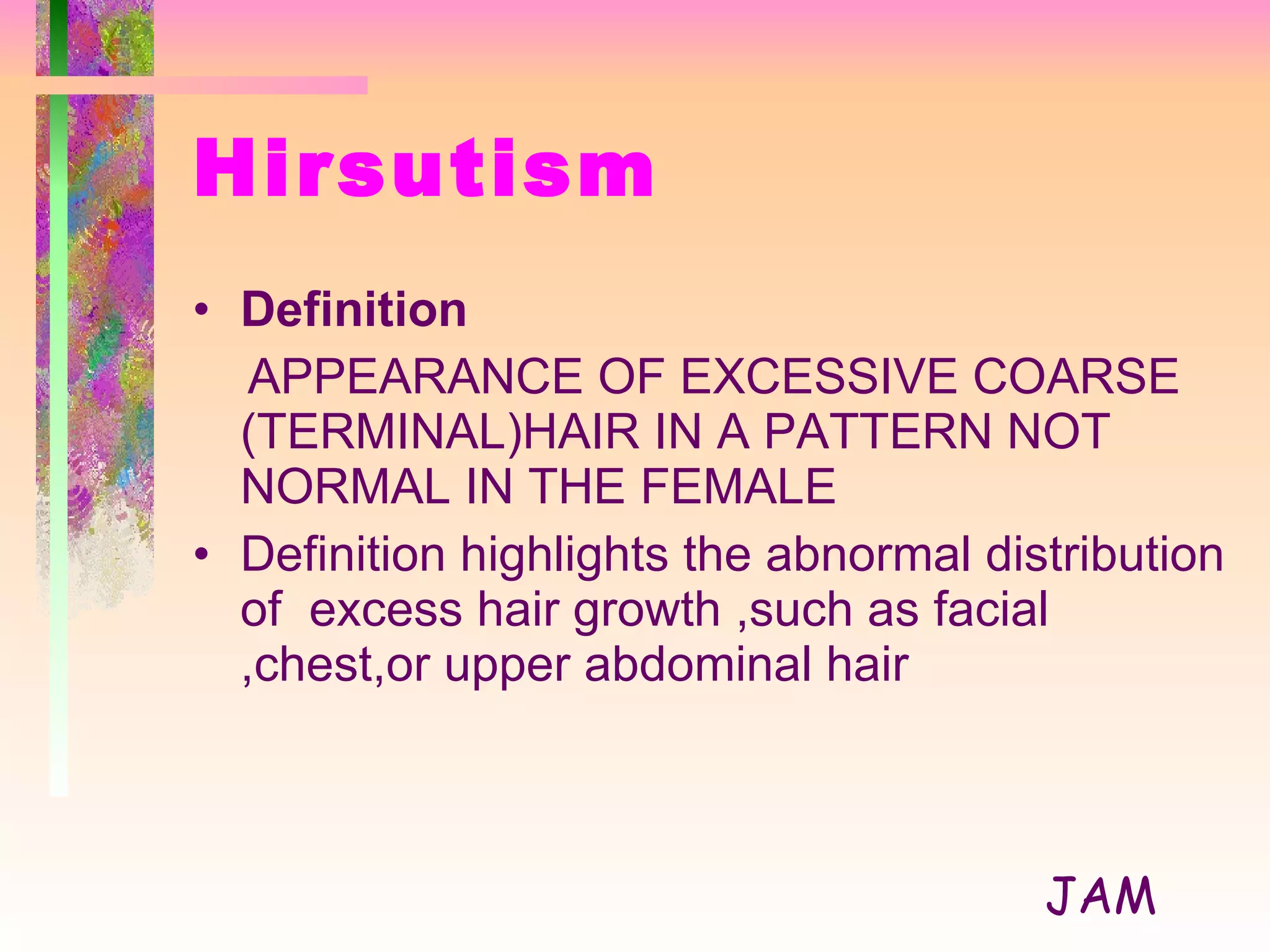 Hirsutism | PPT